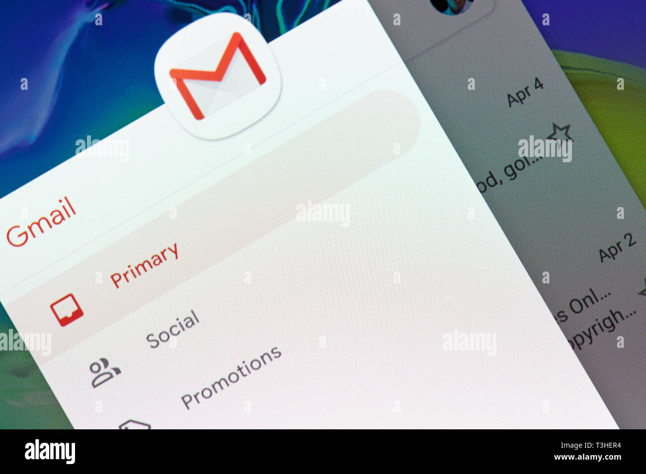 Gmail icon hi-res stock photography and images - Alamy