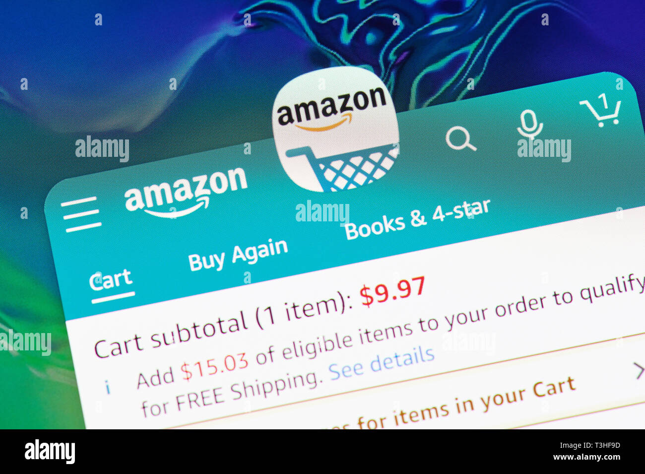 Amazon company logo smile hi-res stock photography and images - Alamy