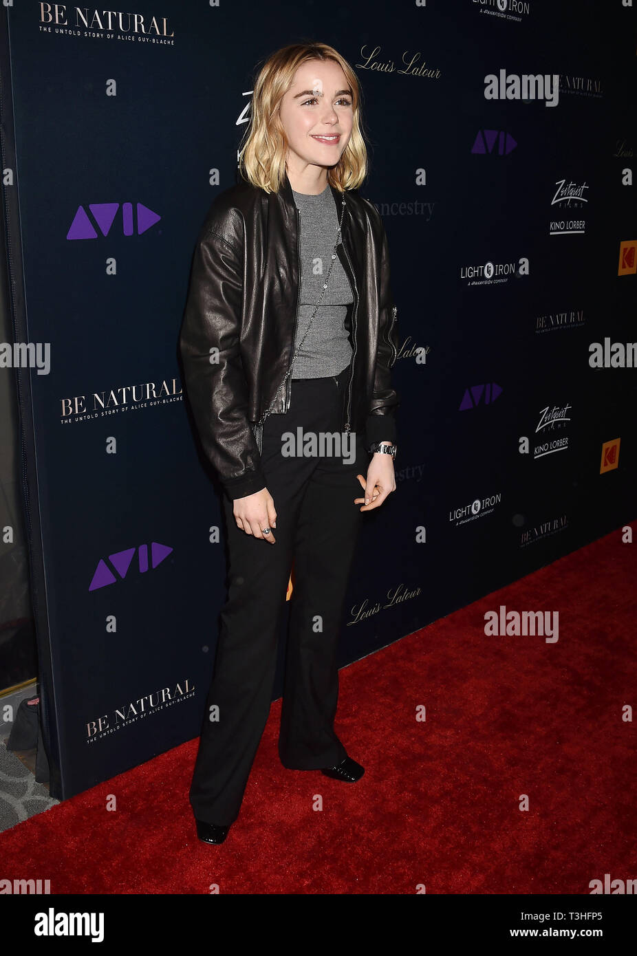 LOS ANGELES, CA - APRIL 09: Kiernan Shipka attends the Los Angeles ...