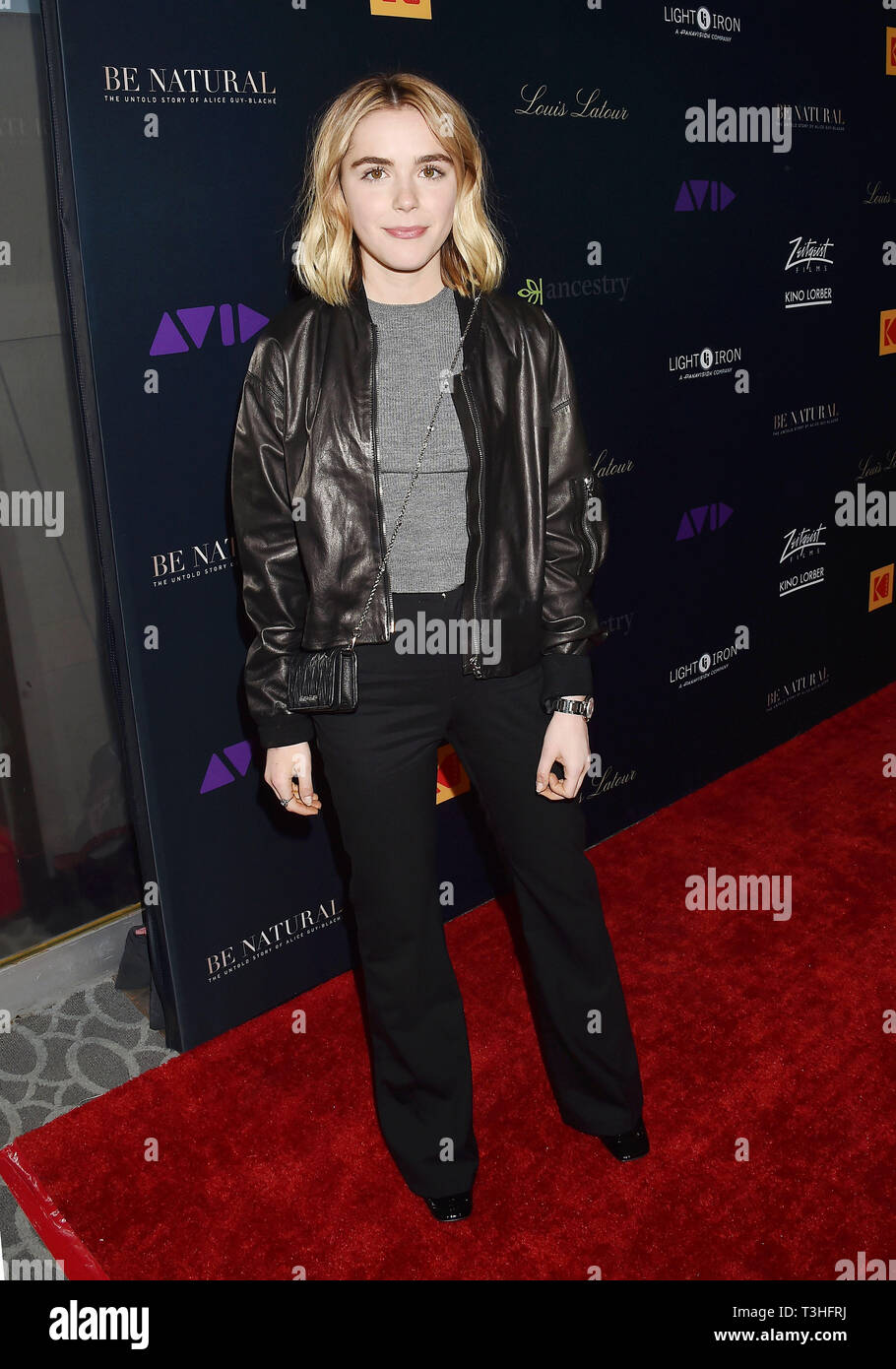 LOS ANGELES, CA - APRIL 09: Kiernan Shipka attends the Los Angeles ...