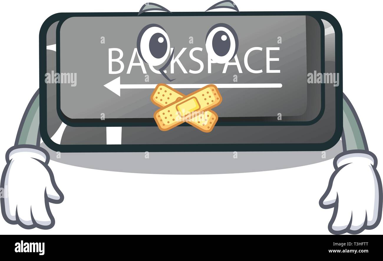 White backspace Stock Vector Images - Alamy