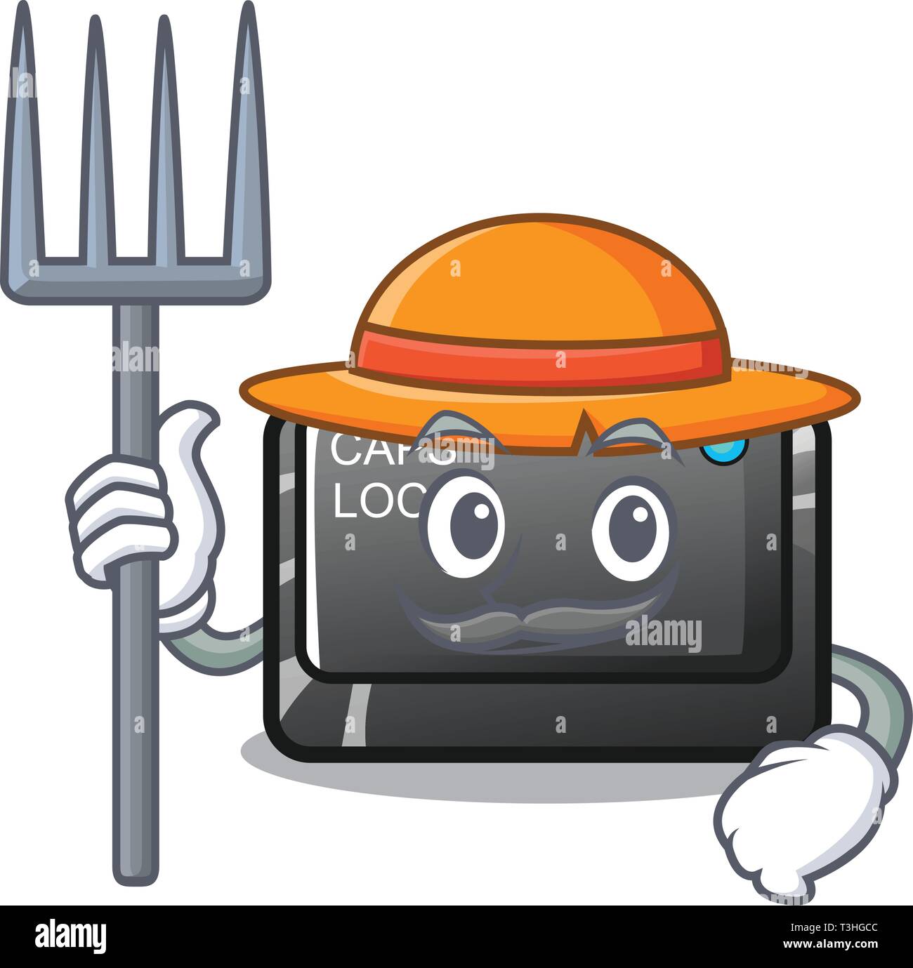 Caps lock cartoon Stock Vector Images - Alamy