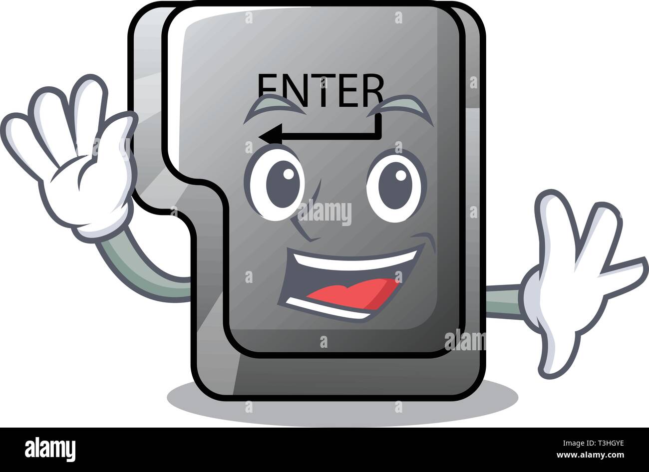 Waving connect Stock Vector Images - Alamy