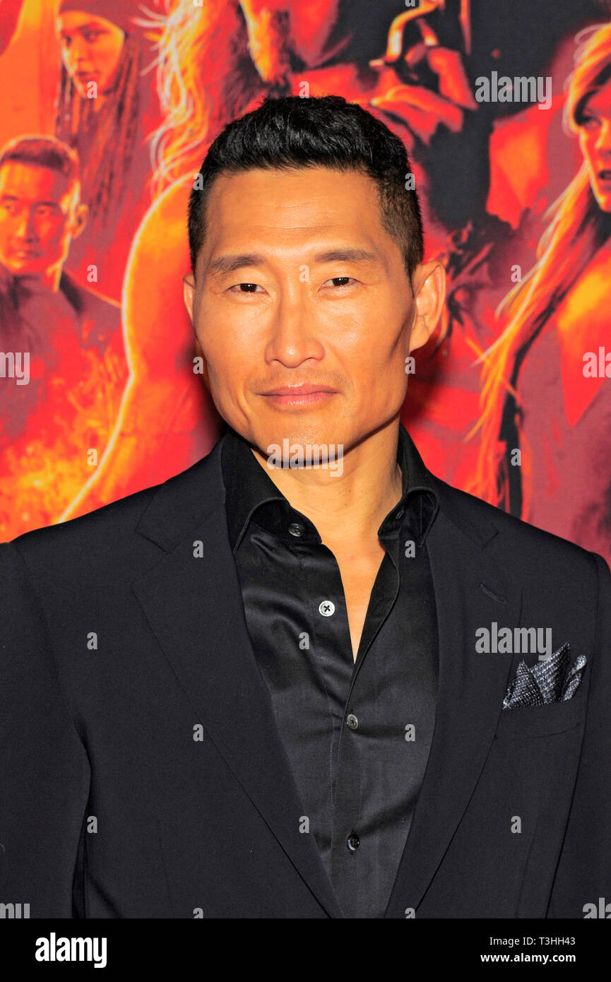 NEW YORK, NY - APRIL 09: Daniel Dae Kim attends the 'Hellboy' New York ...