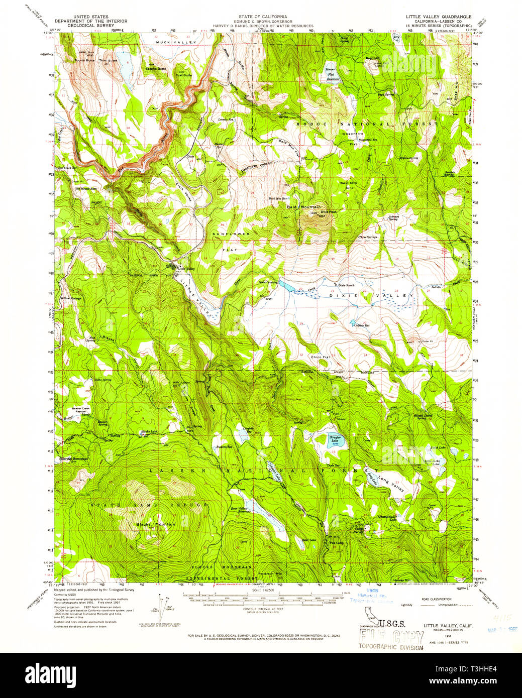 Little valley map hi-res stock photography and images - Alamy