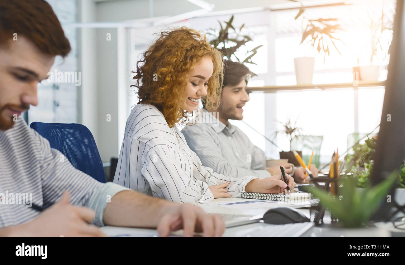 Work place statistics in hi-res stock photography and images - Alamy