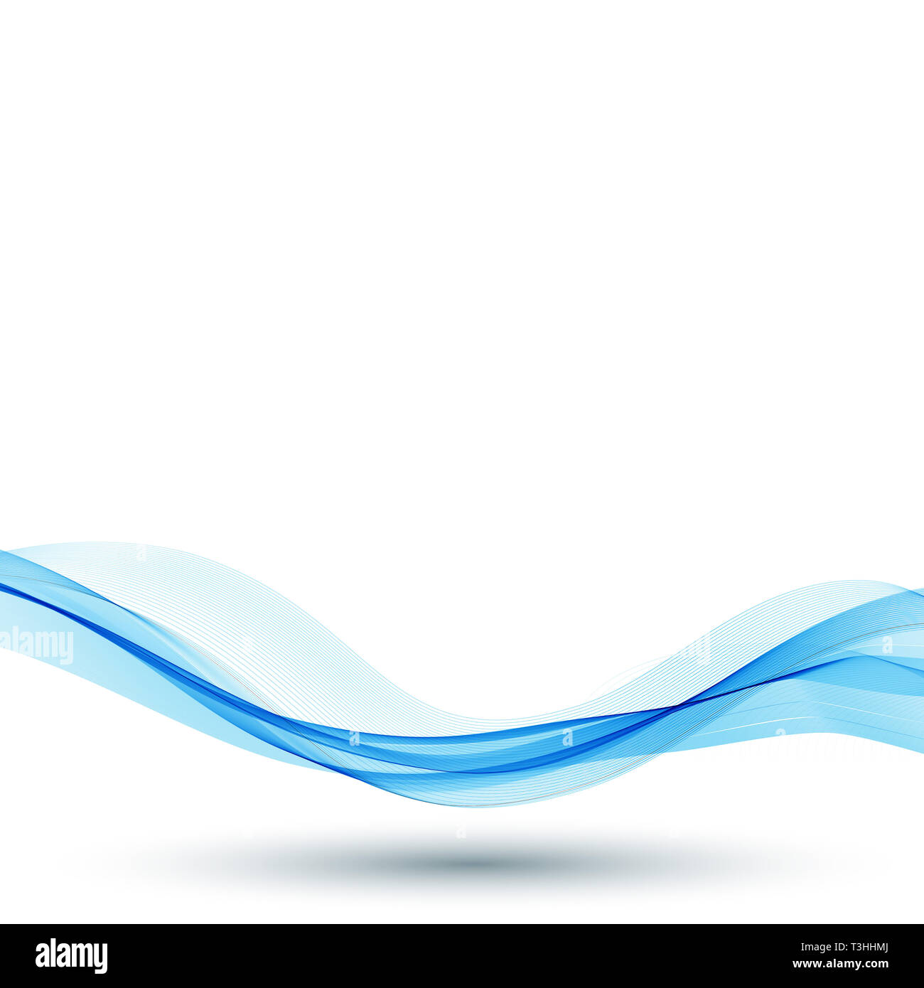 blue abstract wave Stock Photo - Alamy