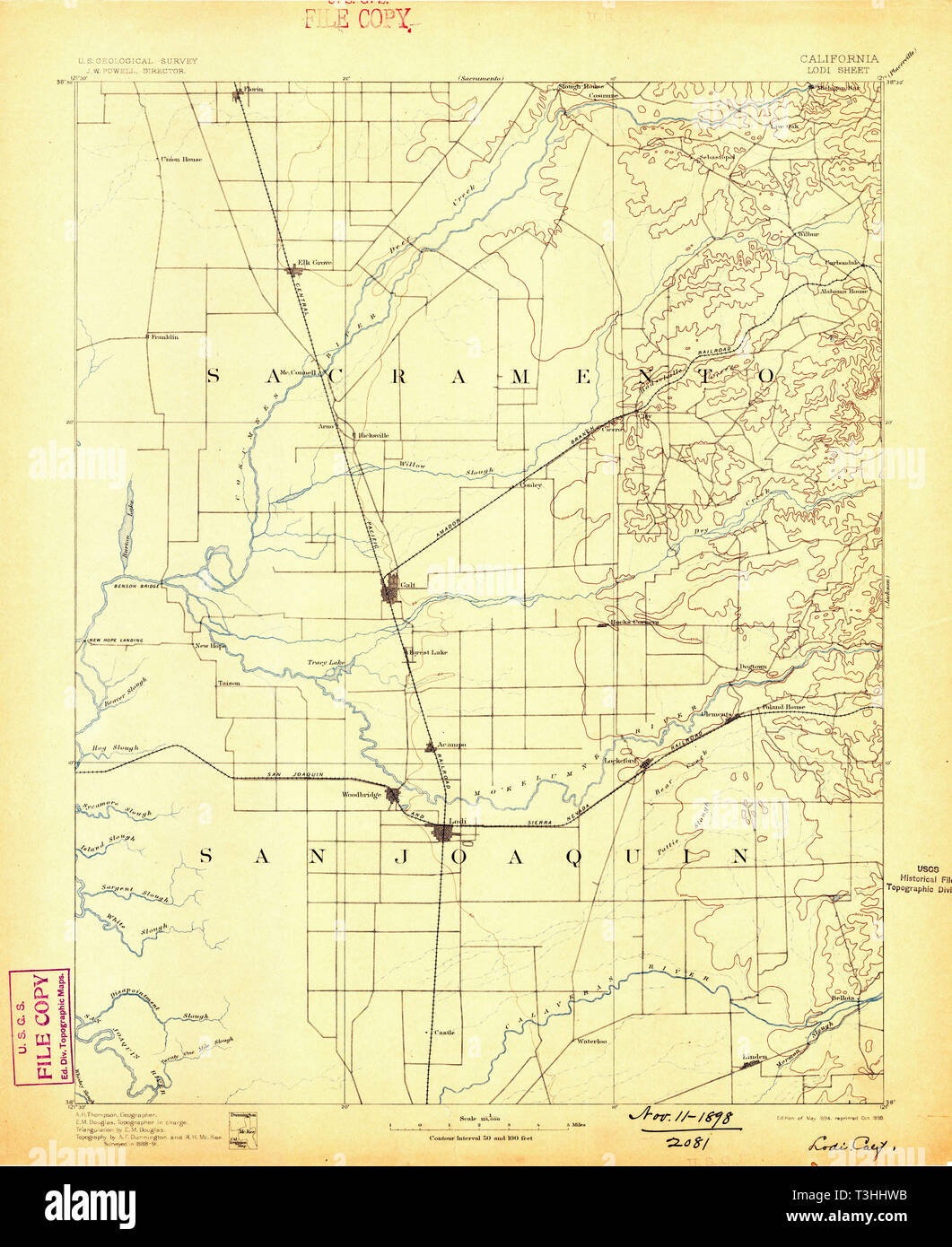 Lodi Map High Resolution Stock Photography and Images - Alamy