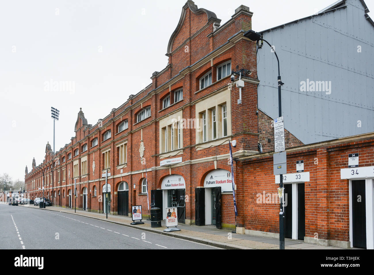 Craven Cottage the home of Fulham Football Club, Fulham, West London ...
