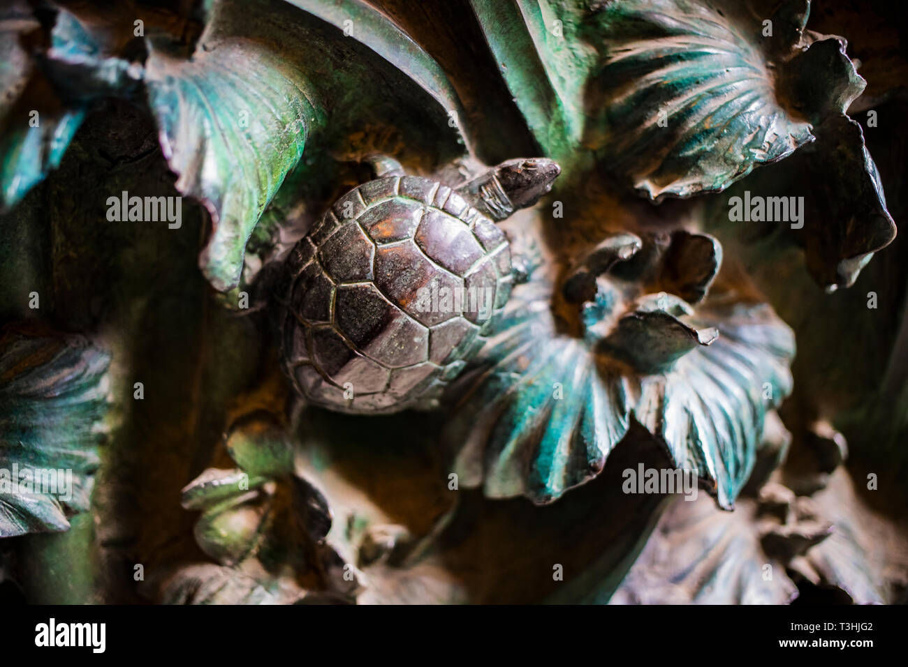 BARCELONA, SPAIN - 13 JANUARY 2018: Elements of insects, flowers, birds ...