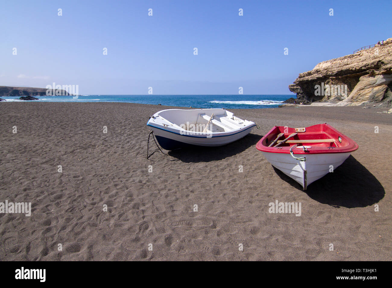 Red mountain coast beach montaña bermeja Stock Photo - Alamy