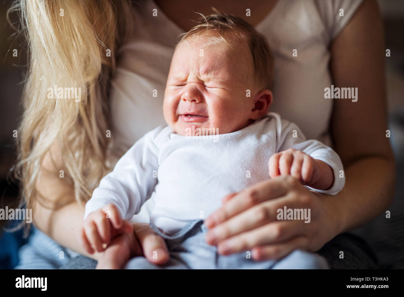 Happy crying woman hi-res stock photography and images - Alamy