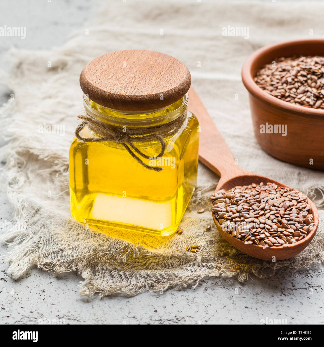 Healthy oils concept Stock Photo - Alamy