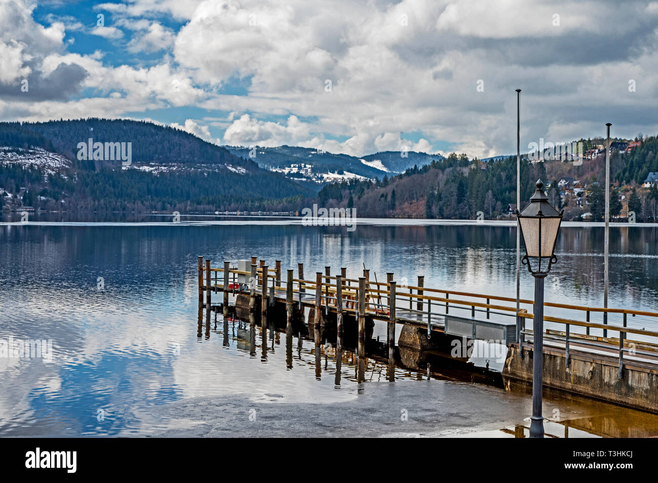 View on the Lake "Titisee" (Baden-Württembrg, Germany); Titisee im ...