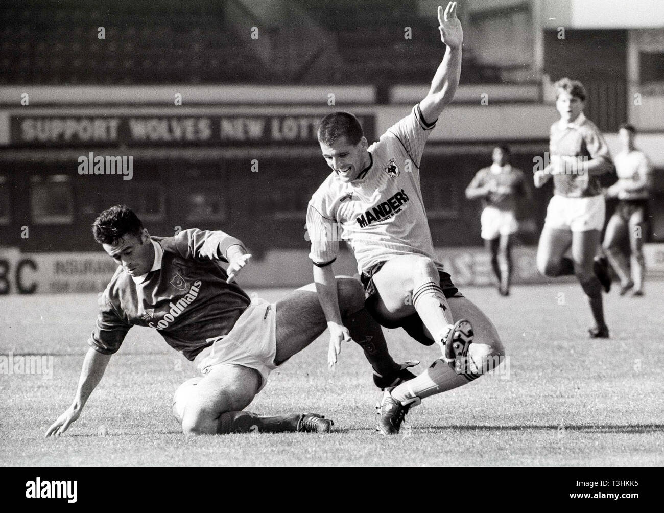 Wolverhampton Wanderers footballer Steve Bull and Gavin McGuire WOLVES ...