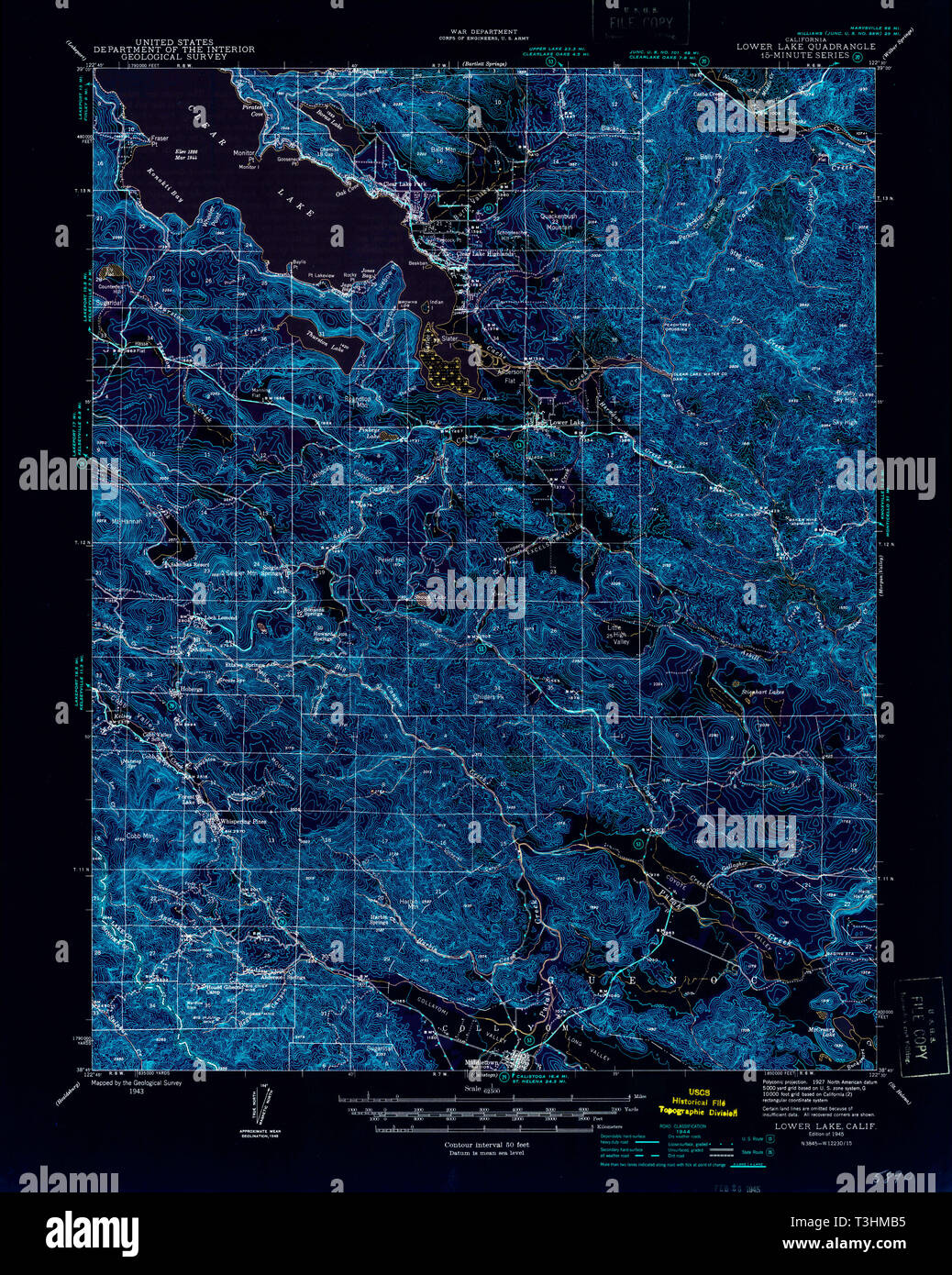 Lower california map hi-res stock photography and images - Alamy