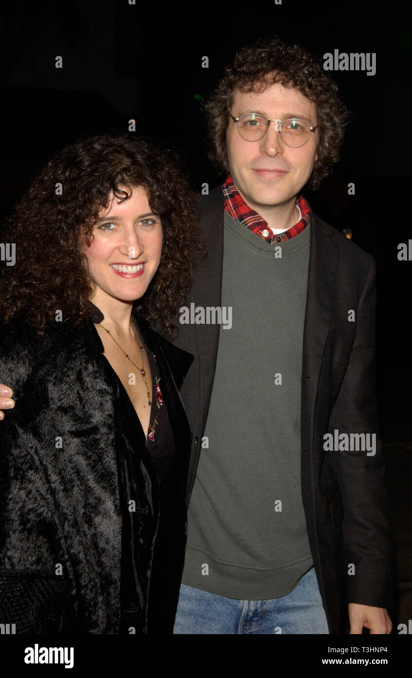 LOS ANGELES, CA. December 18, 2002: Director MARC LAWRENCE & wife at ...