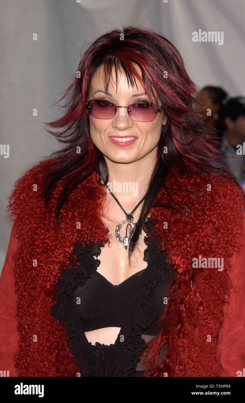 LOS ANGELES, CA. January 09, 2002: Singer MEREDITH BROOKS at the ...