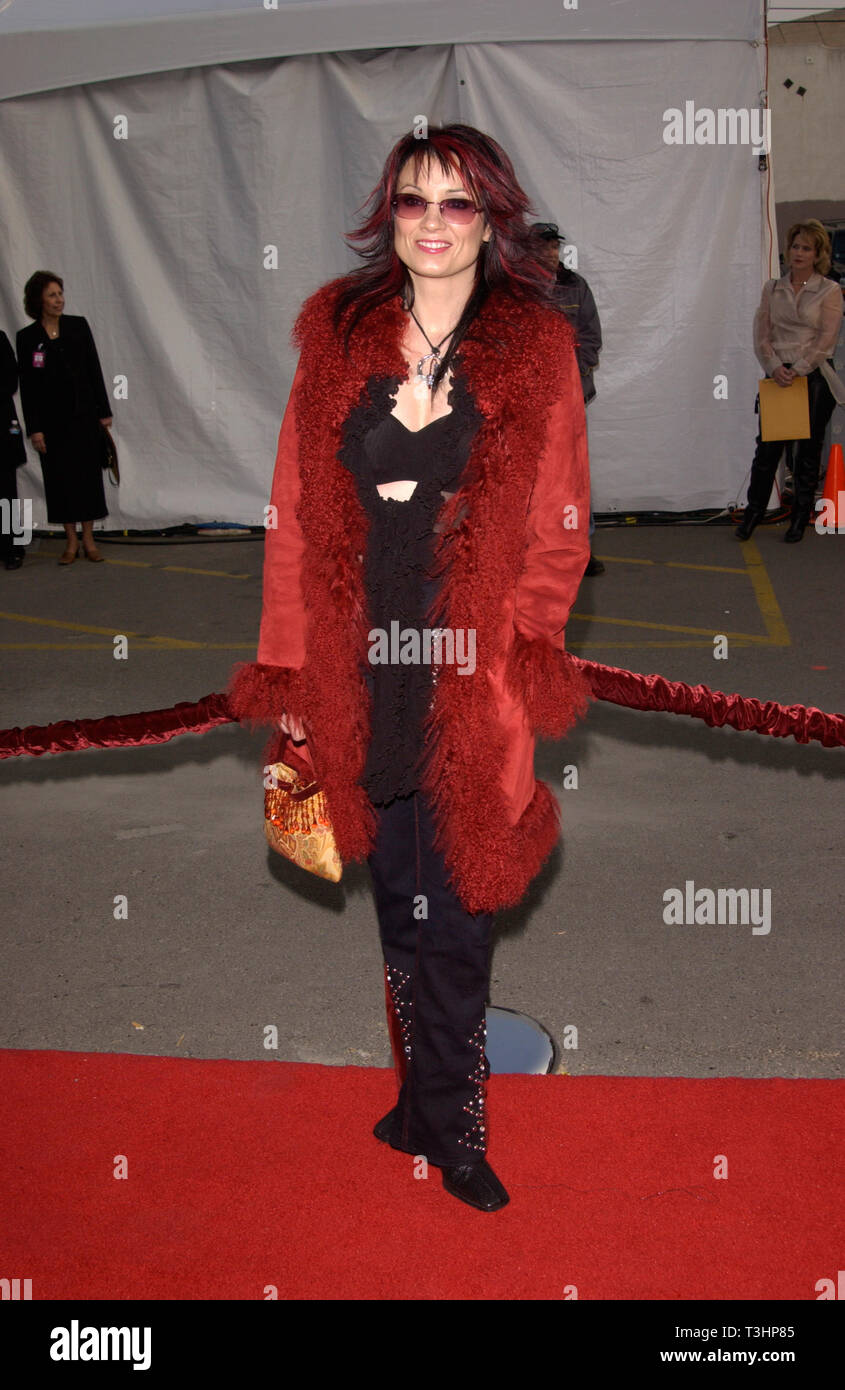 LOS ANGELES, CA. January 09, 2002: Singer MEREDITH BROOKS at the ...