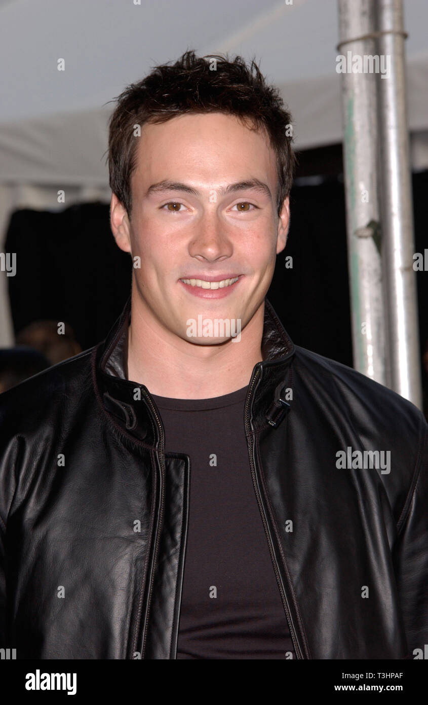 LOS ANGELES, CA. January 09, 2002: Actor CHRIS KLEIN at the American Music Awards in Los Angeles ...