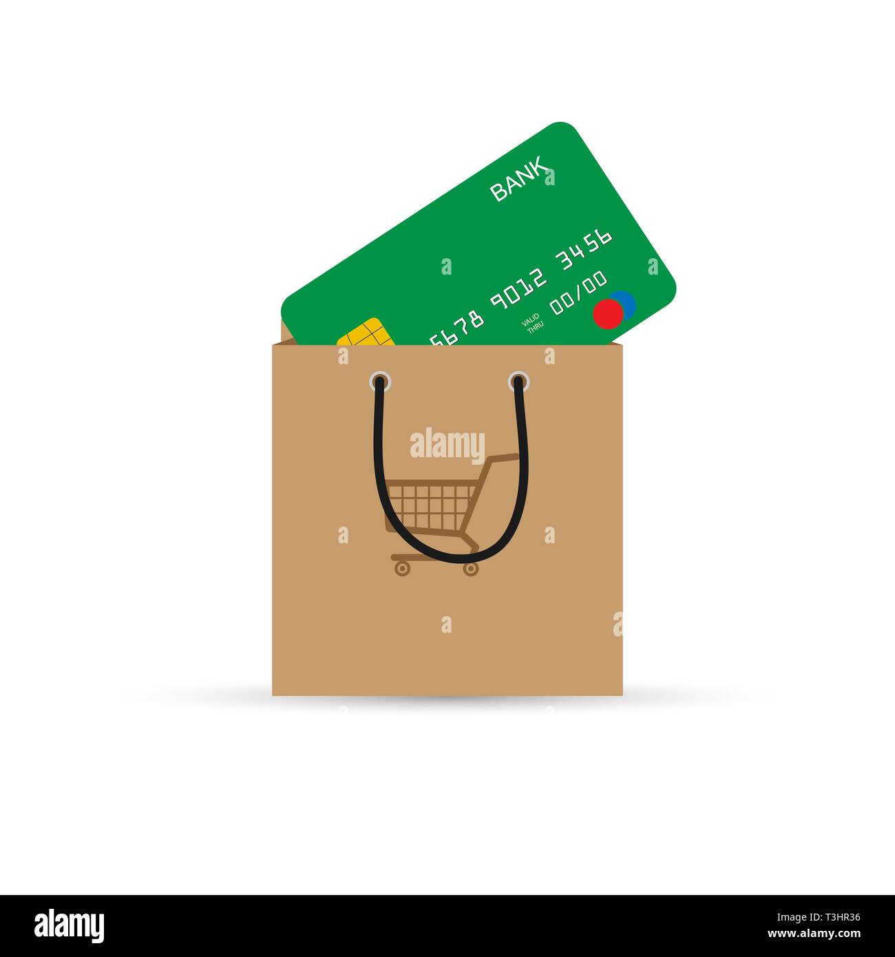 Supermarket banking Stock Vector Images - Alamy