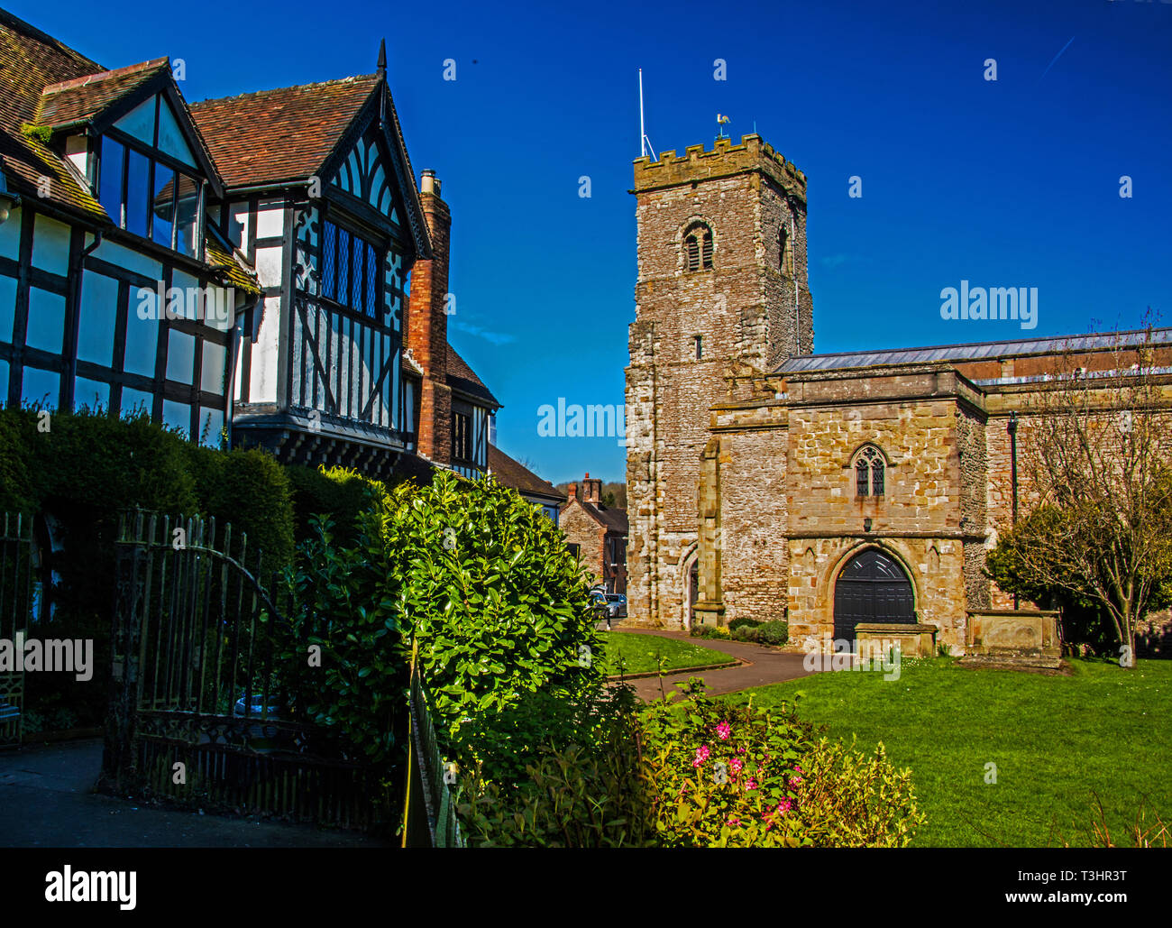Wenlock parish church hi-res stock photography and images - Alamy