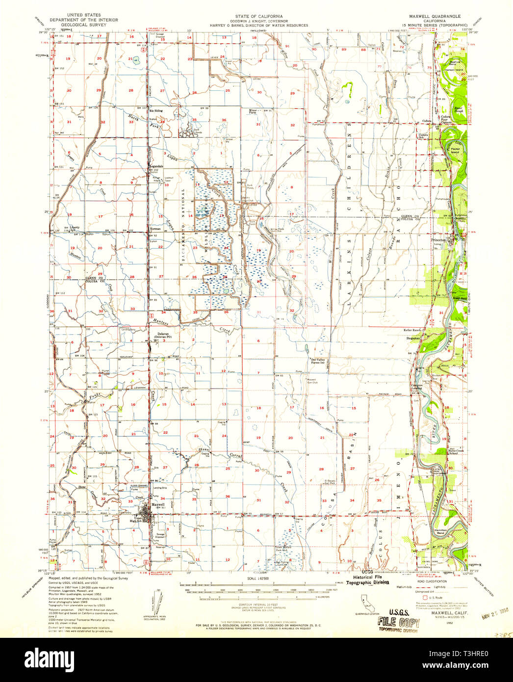 Map of maxwell hi-res stock photography and images - Alamy
