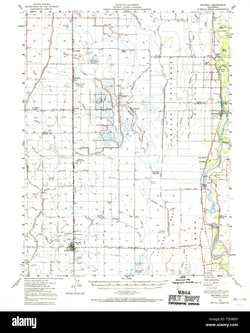 Map of maxwell hi-res stock photography and images - Alamy