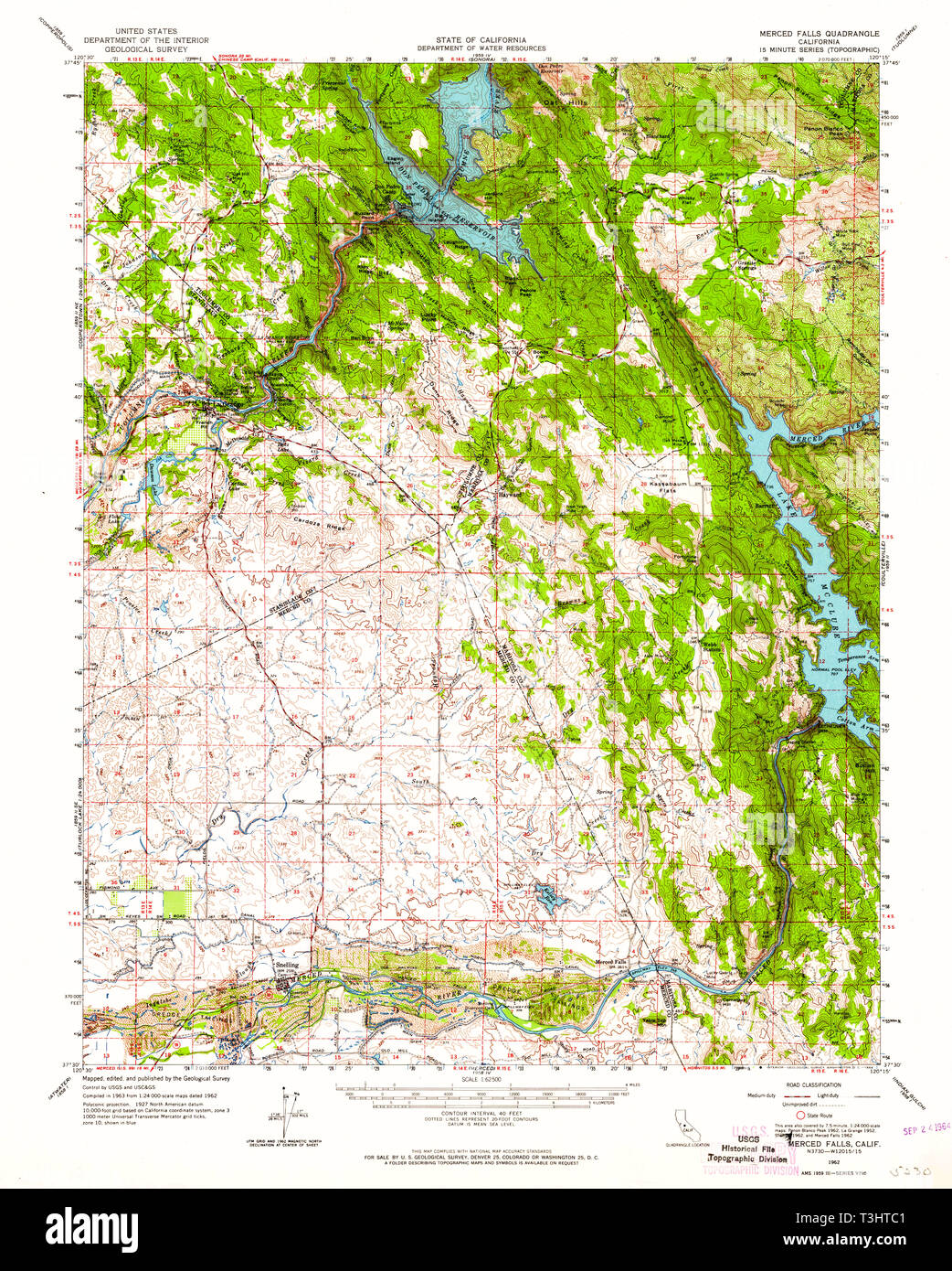Map of merced hi-res stock photography and images - Alamy