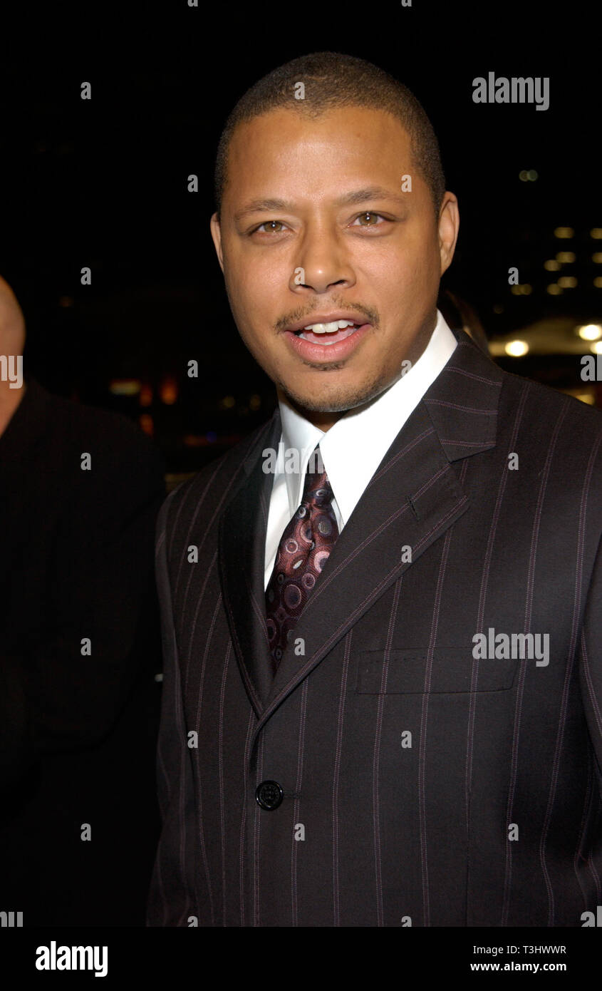 LOS ANGELES, CA. February 12, 2002: Actor TERRENCE HOWARD at the world ...