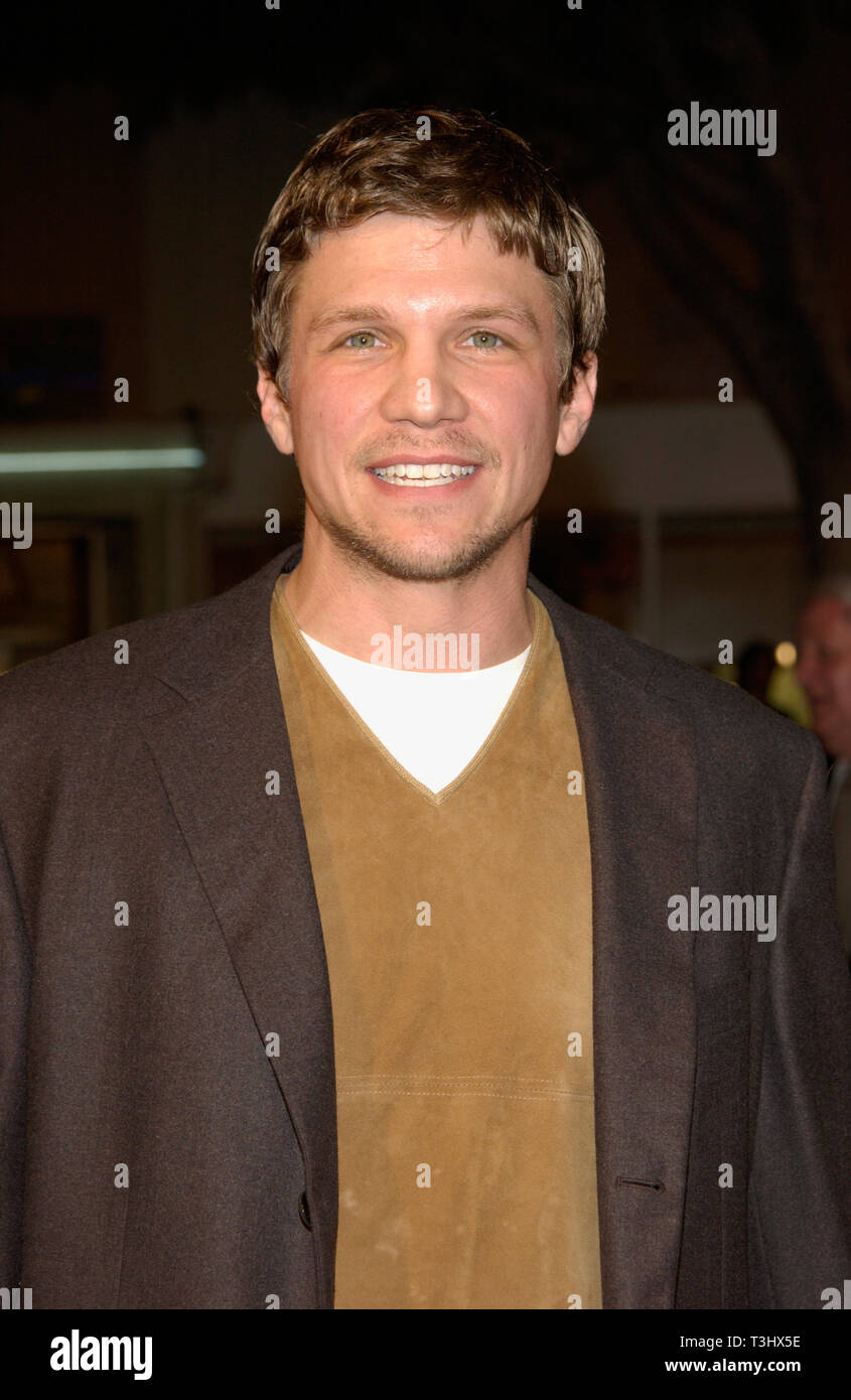 LOS ANGELES, CA. February 25, 2002: Actor MARC BLUCAS at the world ...