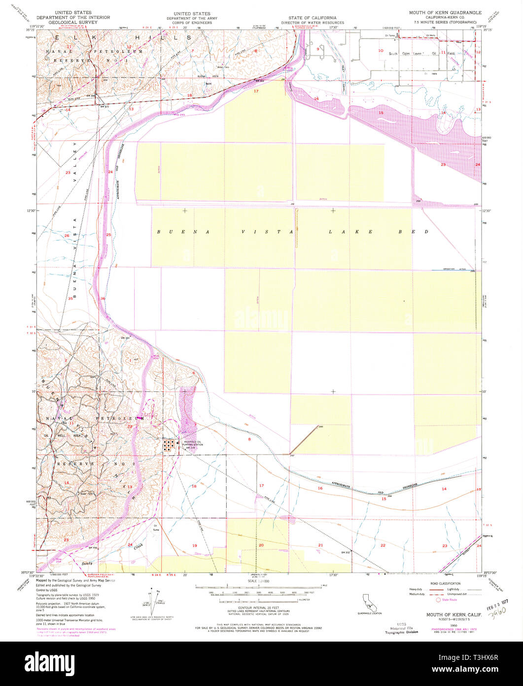 Kern map hi-res stock photography and images - Alamy