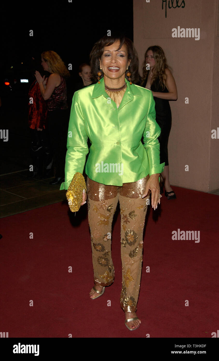 LOS ANGELES, CA. February 26, 2002: Singer FREDA PAYNE at pre-Grammy ...