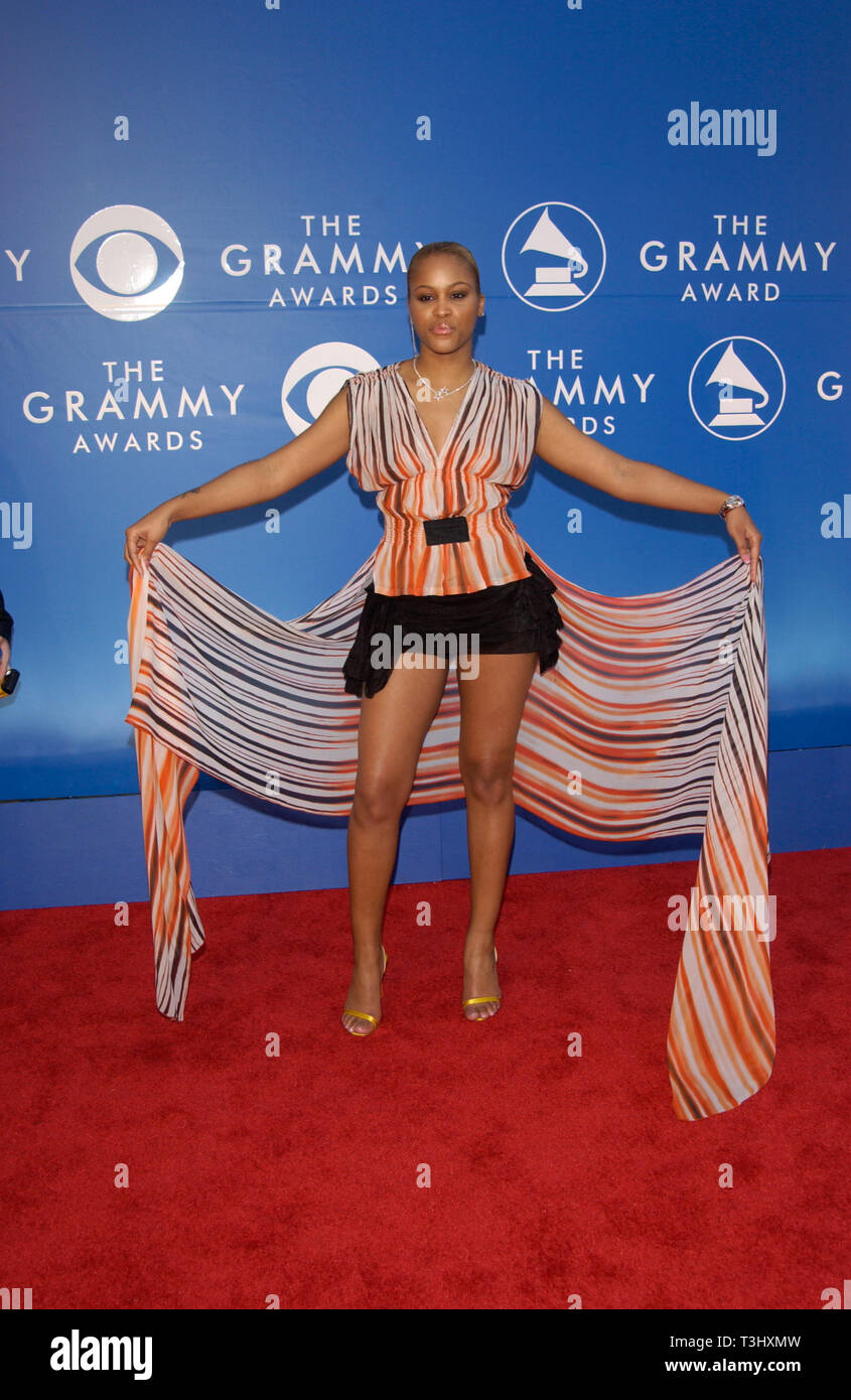 LOS ANGELES, CA. February 27, 2002: Singer EVE at the 2002 Grammy ...
