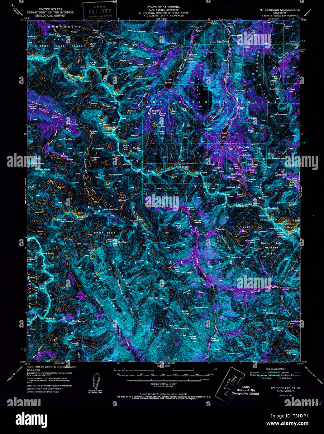 Mt goddard hi-res stock photography and images - Alamy