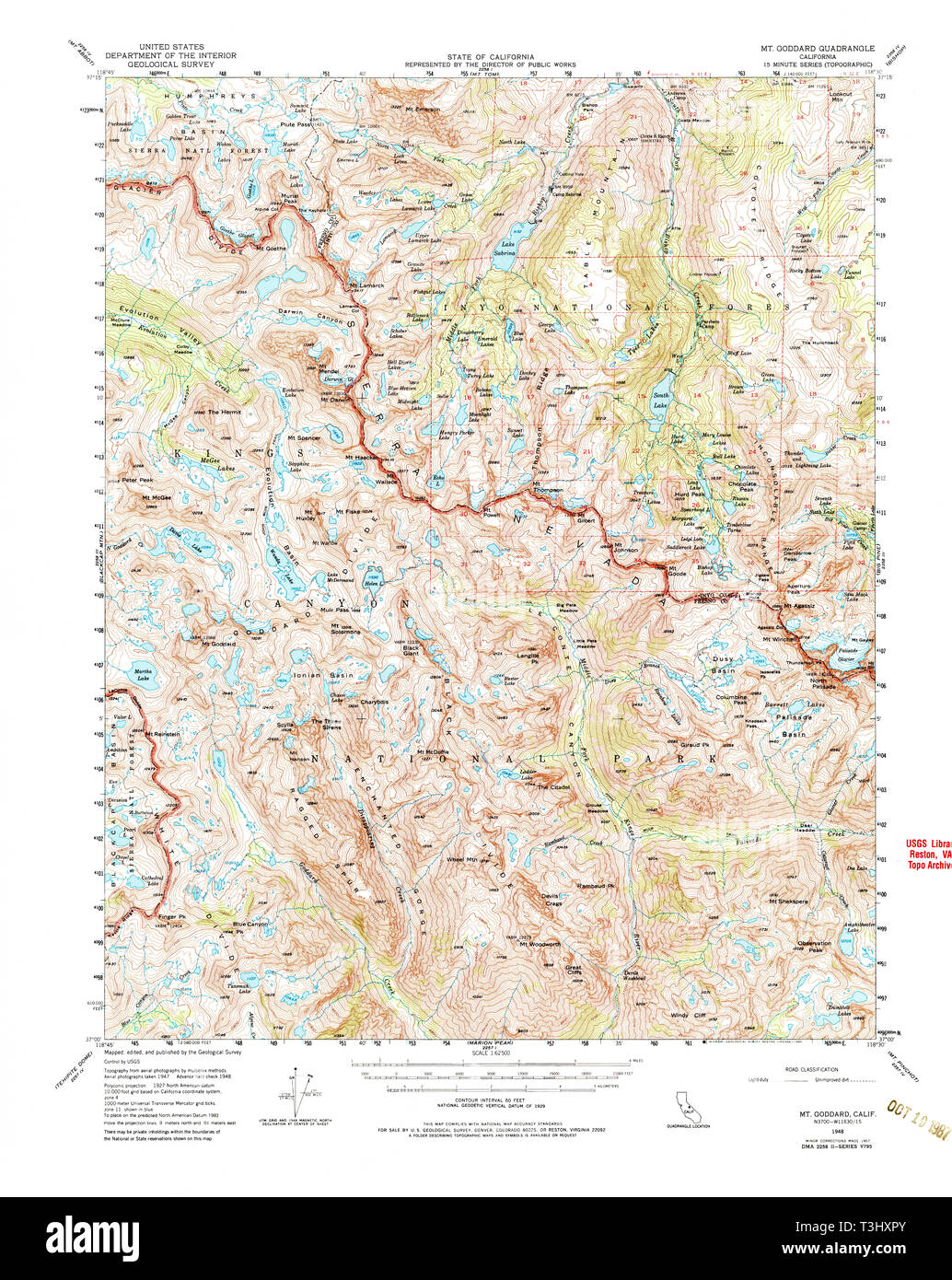 Mt goddard hi-res stock photography and images - Alamy