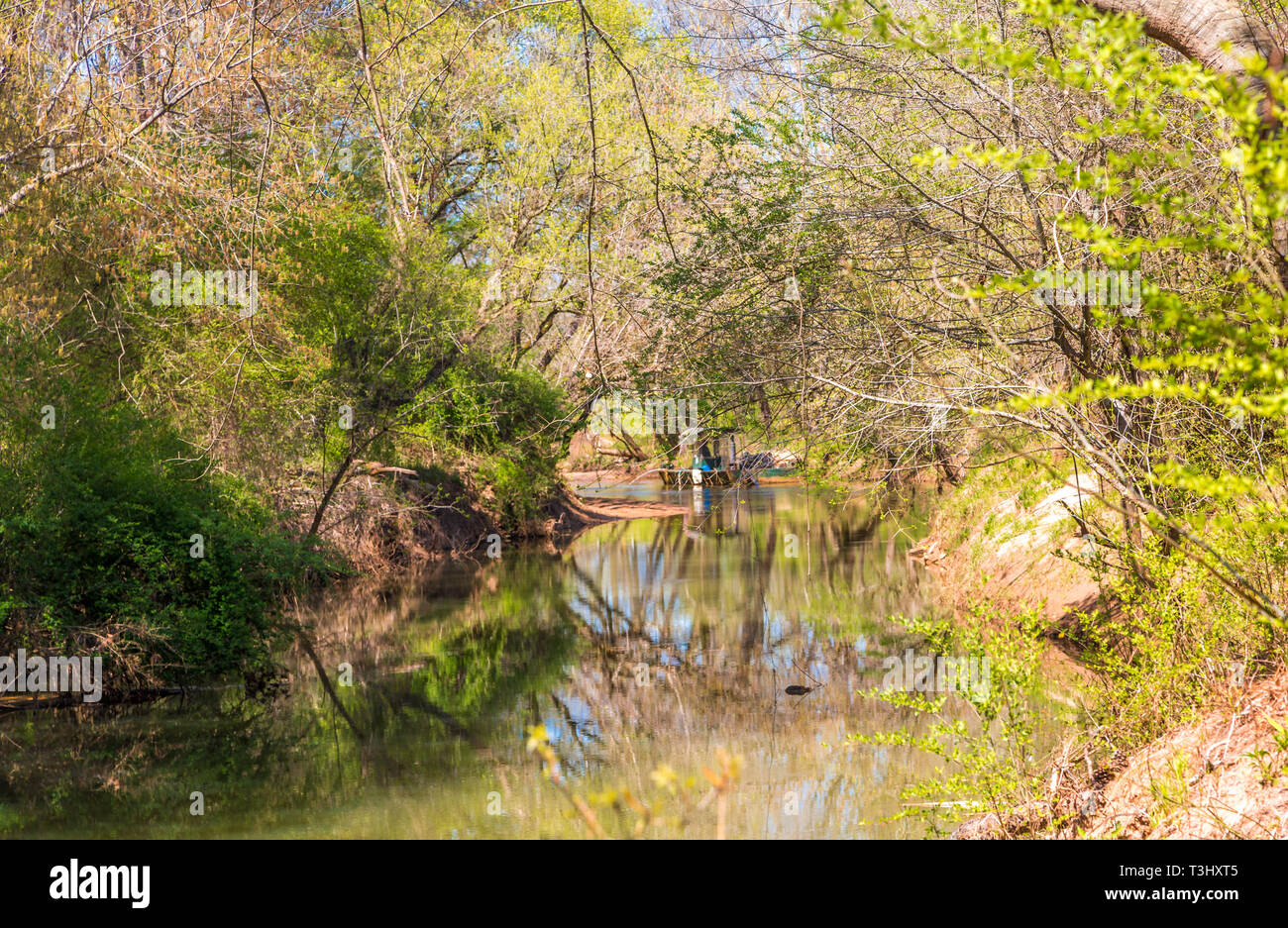 A Spring River Stock Photo - Alamy