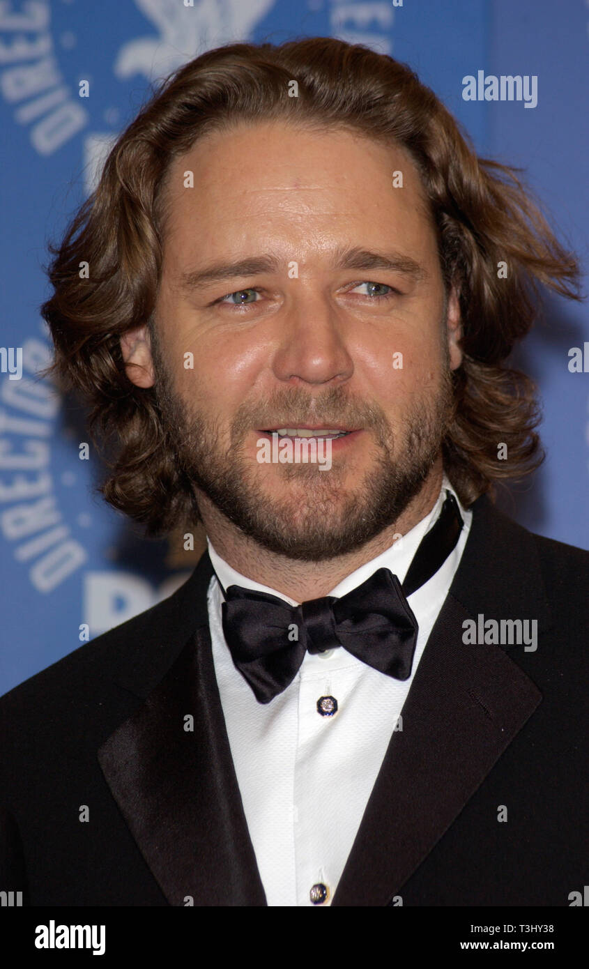 LOS ANGELES, CA. March 09, 2002: Actor RUSSELL CROWE at the 54th Annual ...