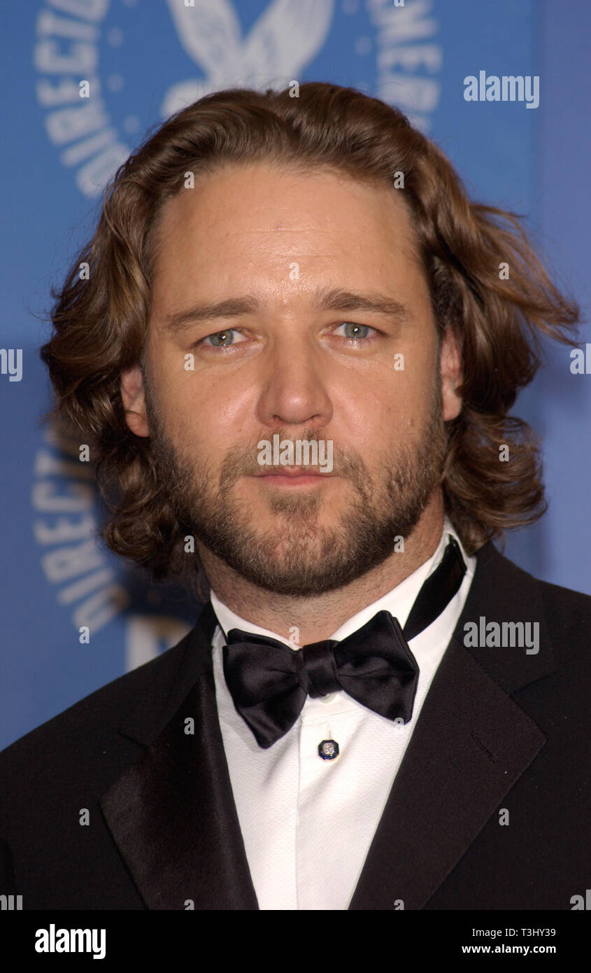LOS ANGELES, CA. March 09, 2002: Actor RUSSELL CROWE at the 54th Annual ...
