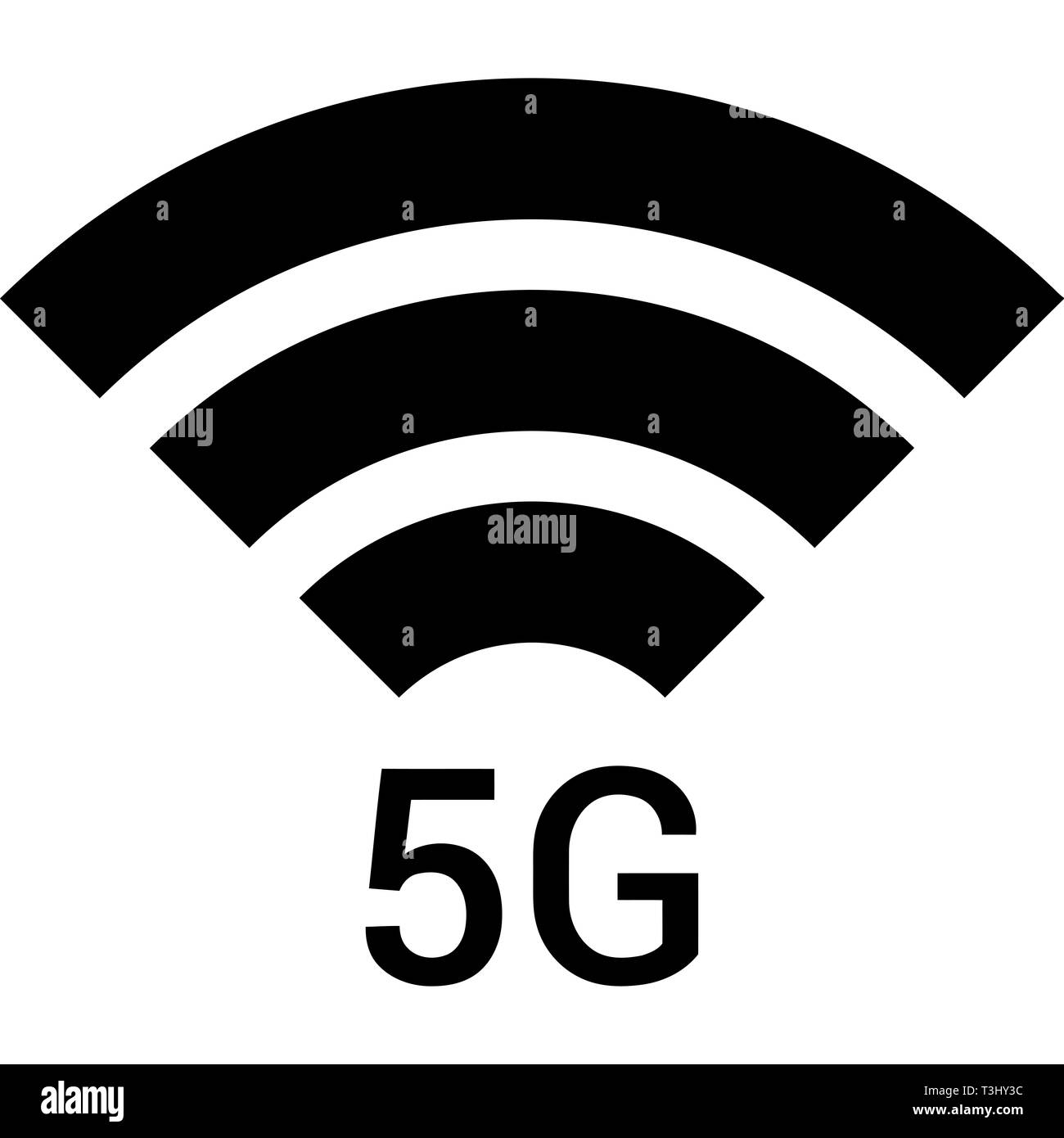 5G high speed signal mobile connection network web illustration Stock ...