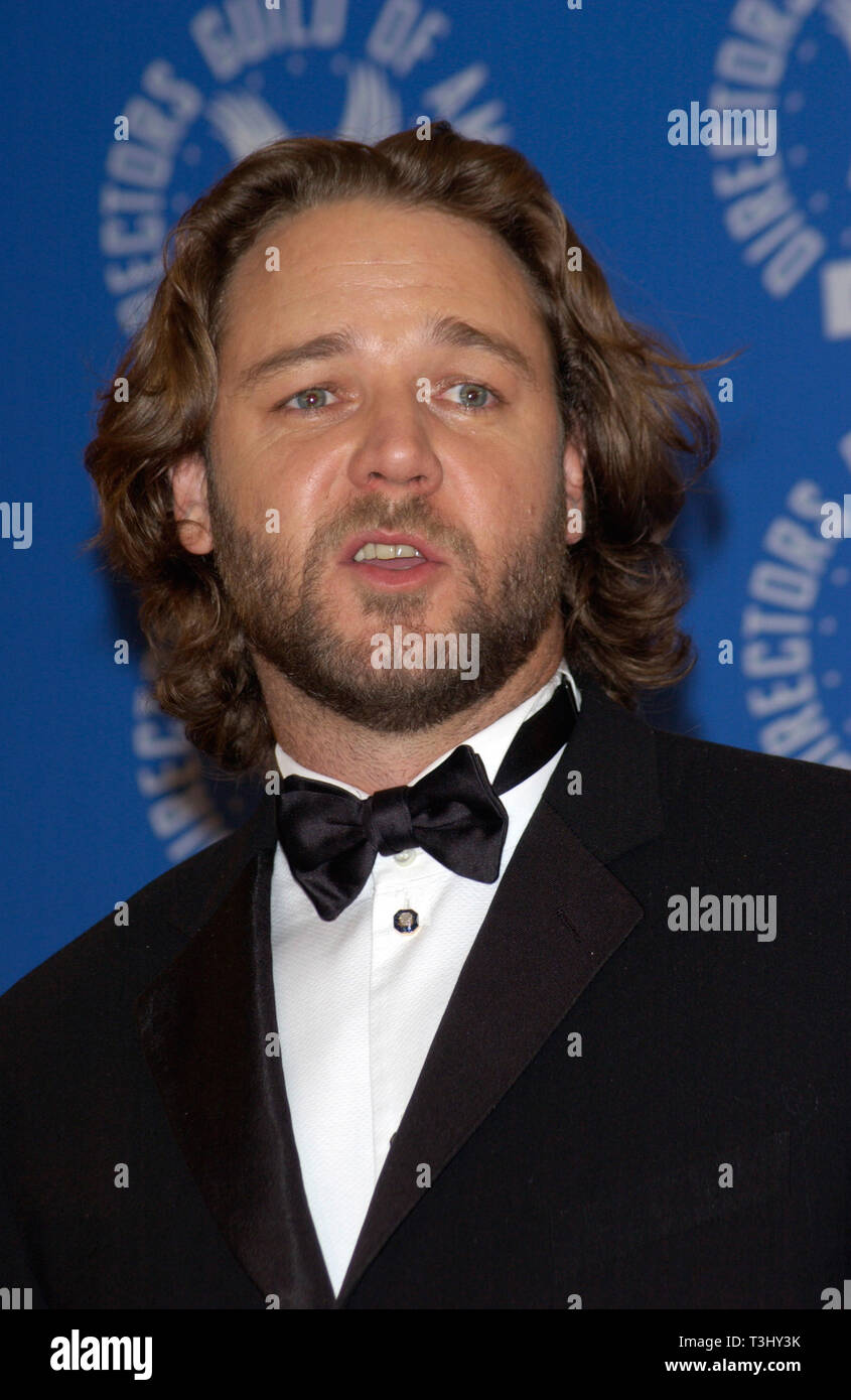 LOS ANGELES, CA. March 09, 2002: Actor RUSSELL CROWE at the 54th Annual ...