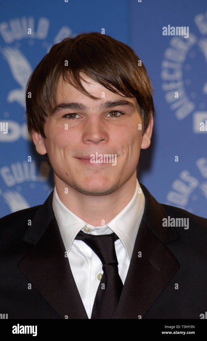 LOS ANGELES, CA. March 09, 2002: Actor JOSH HARTNETT at the 54th Annual ...