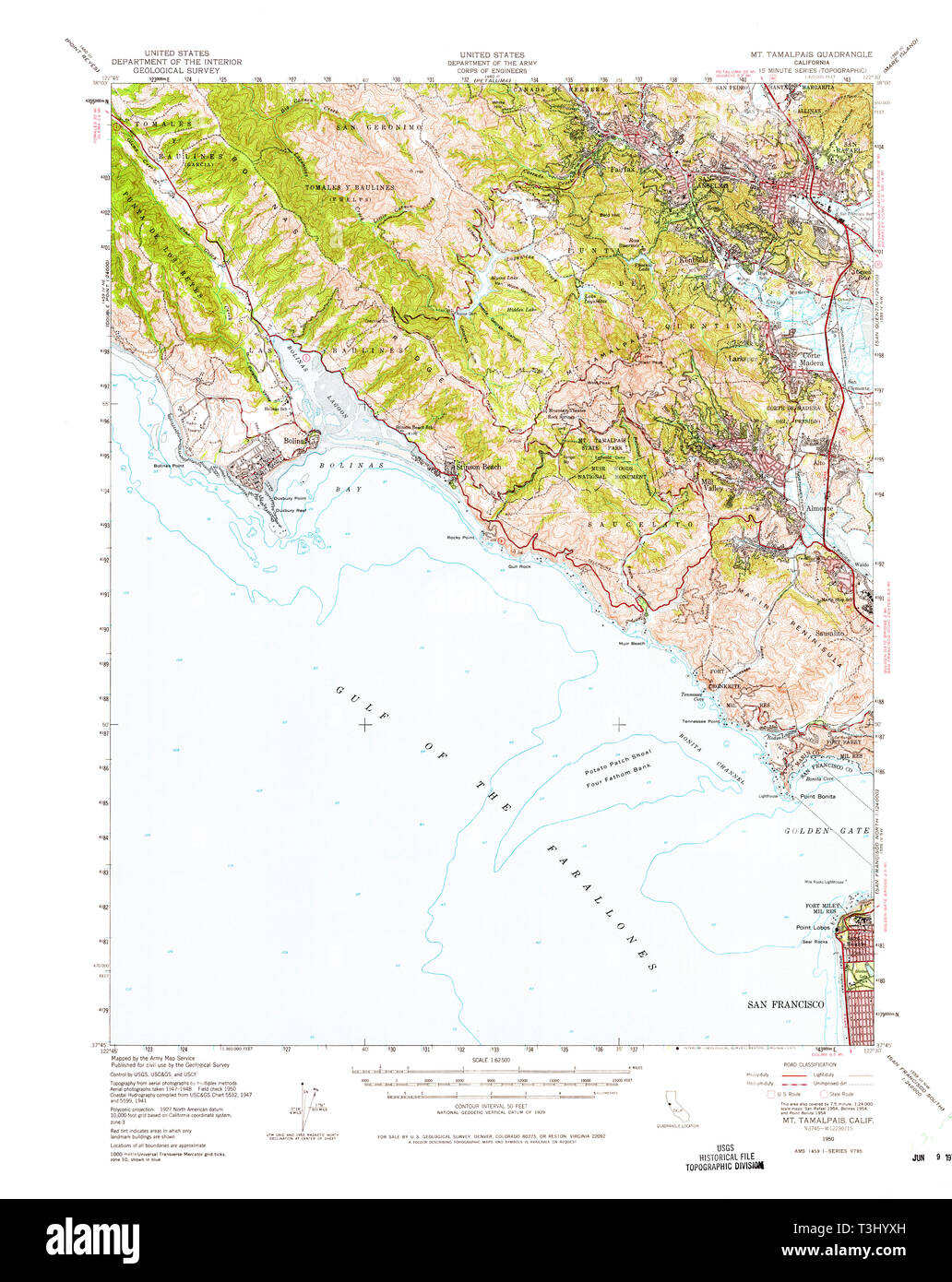 Mt tamalpais Cut Out Stock Images & Pictures - Alamy