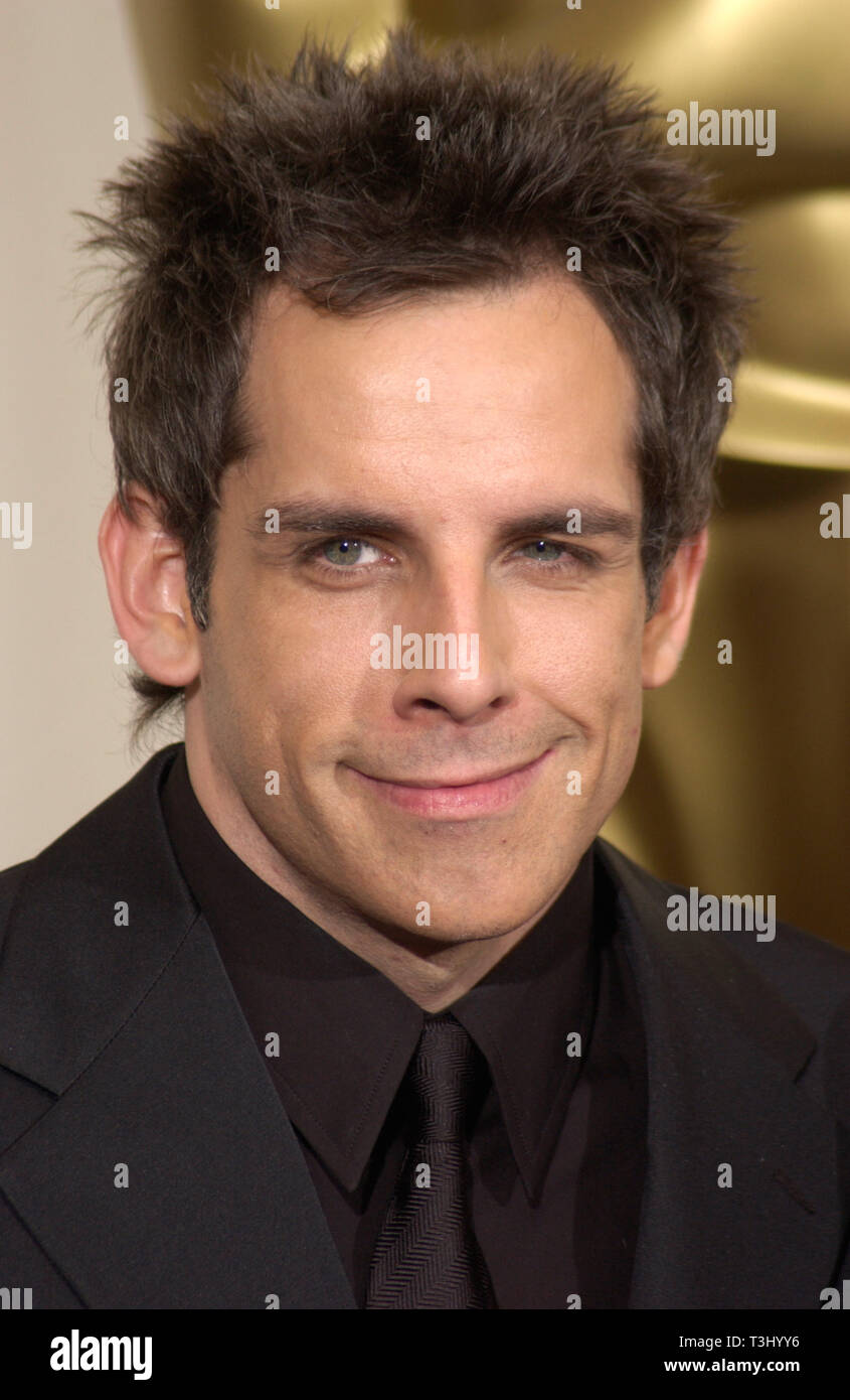 LOS ANGELES, CA. March 24, 2002: Actor BEN STILLER at the 74th Annual ...