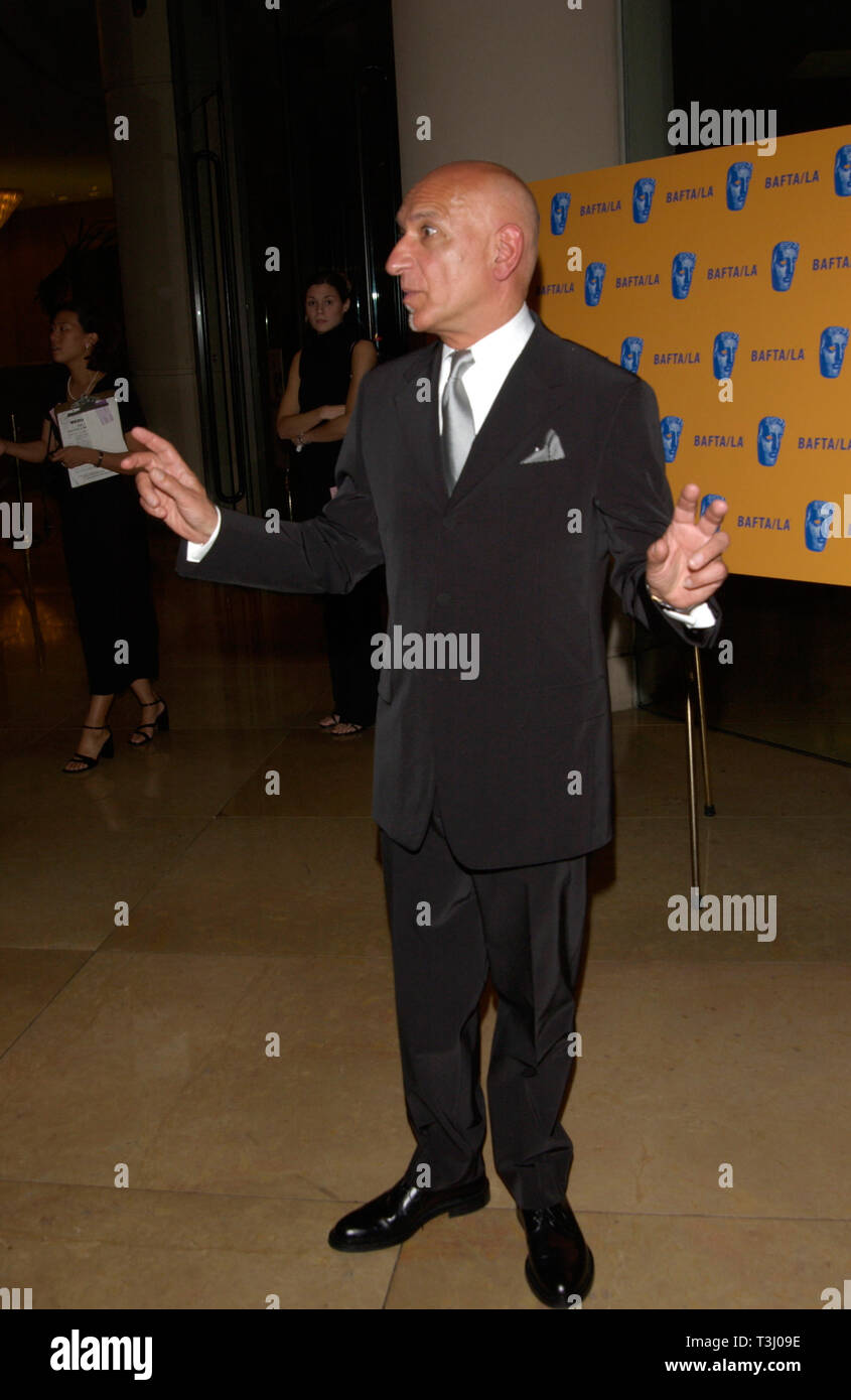 LOS ANGELES, CA. April 12, 2002: Actor SIR BEN KINGSLEY at the 11th ...