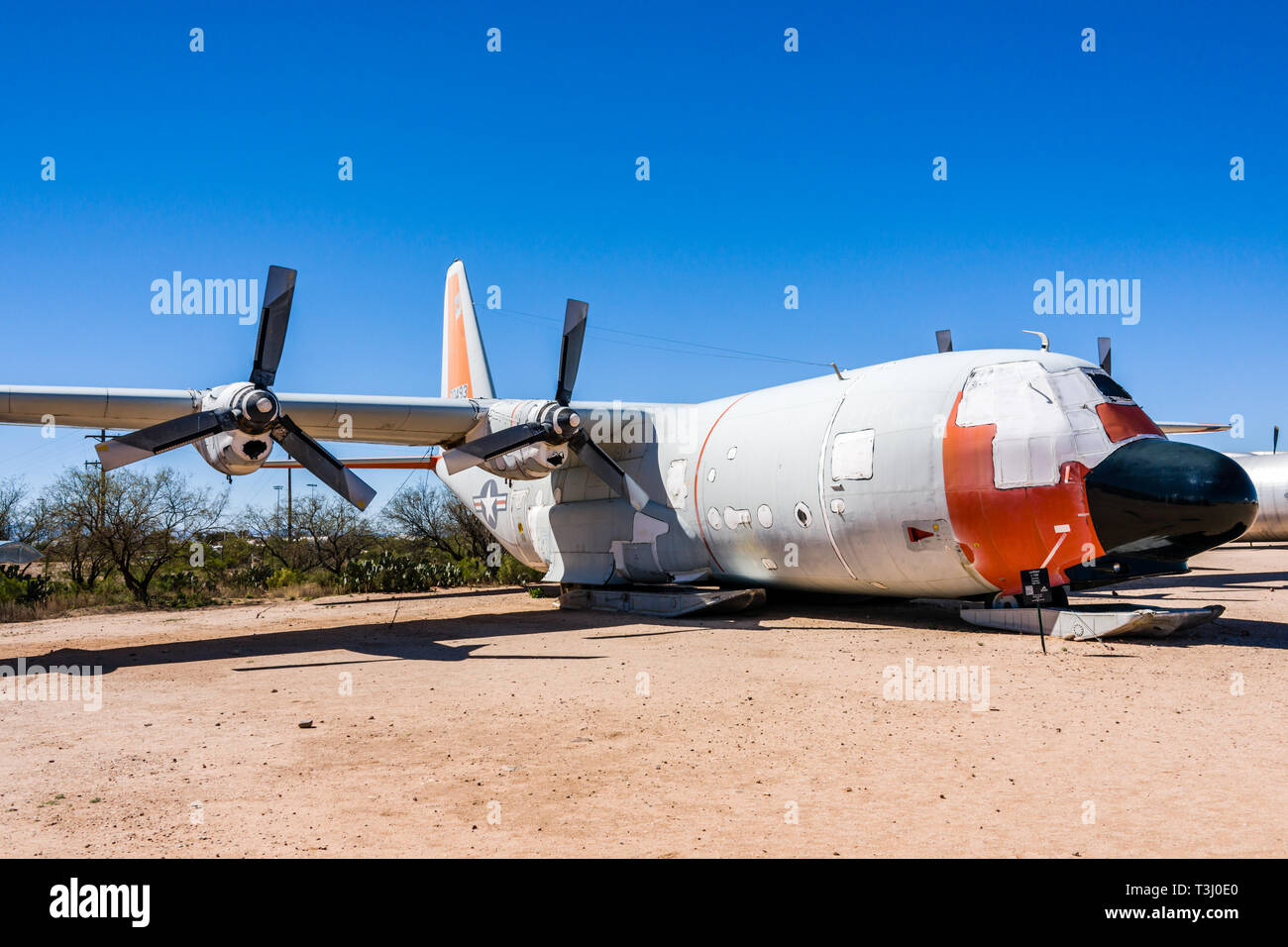 Lockheed C-130D Hercules Stock Photo - Alamy