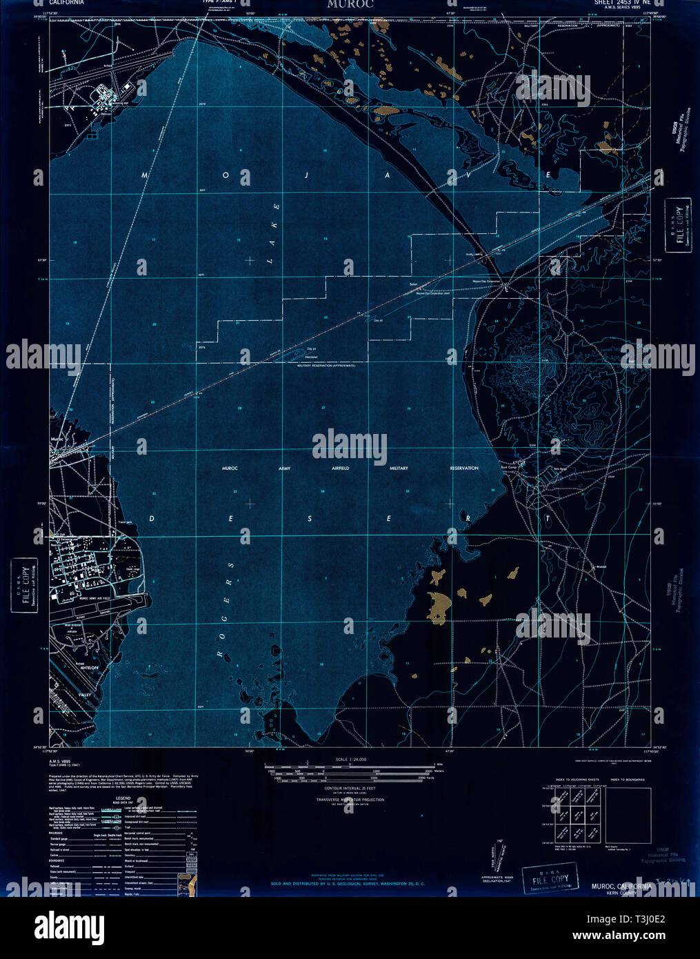 Muroc california hi-res stock photography and images - Alamy