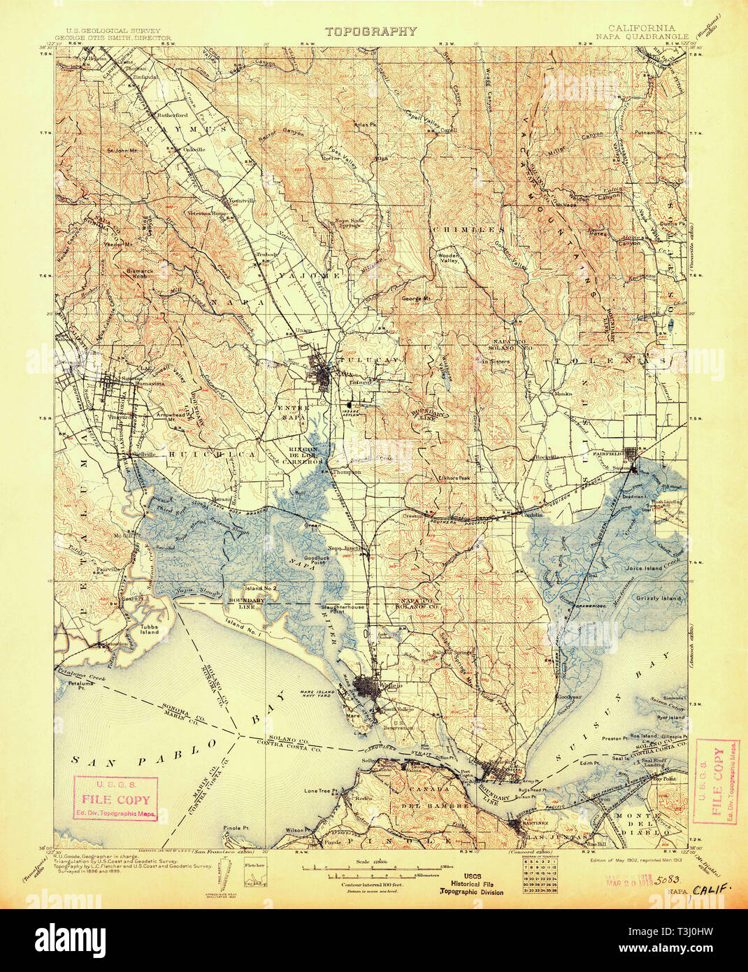 Napa map hi-res stock photography and images - Alamy