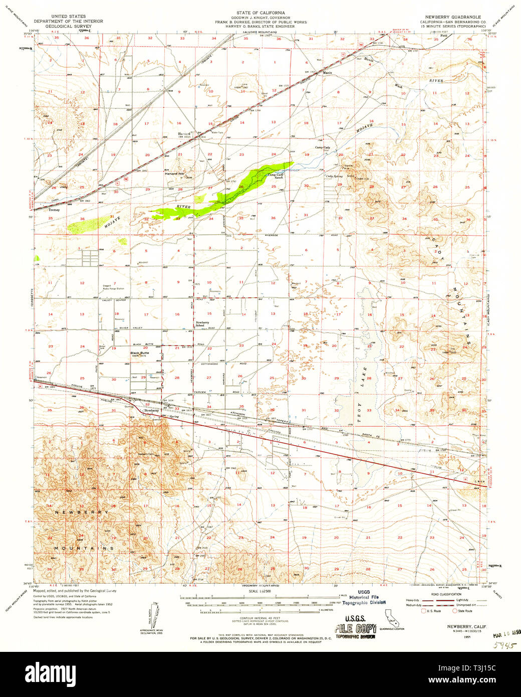 Newberry map hi-res stock photography and images - Alamy