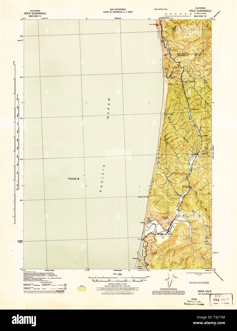 Orick map hi-res stock photography and images - Alamy